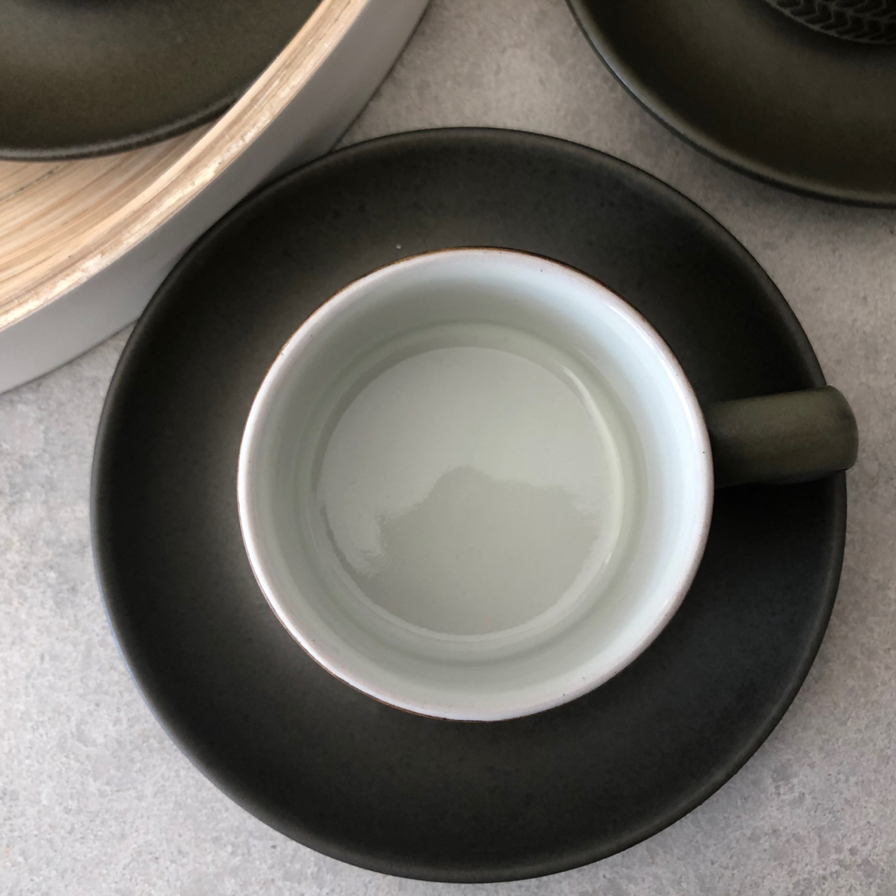 Denby Chevron coffee set - Vintage Motif